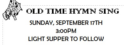Hymn Sing - St. John's Lutheran Church