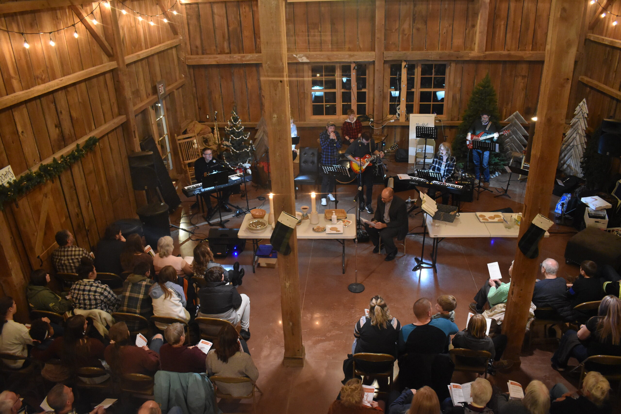 Thanksgiving Eve Worship in the Barn - St. John's Lutheran Church